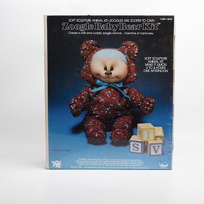 Zoogle Baby Bear Kit Soft Sculpture Animal kit Trish powers | eBay