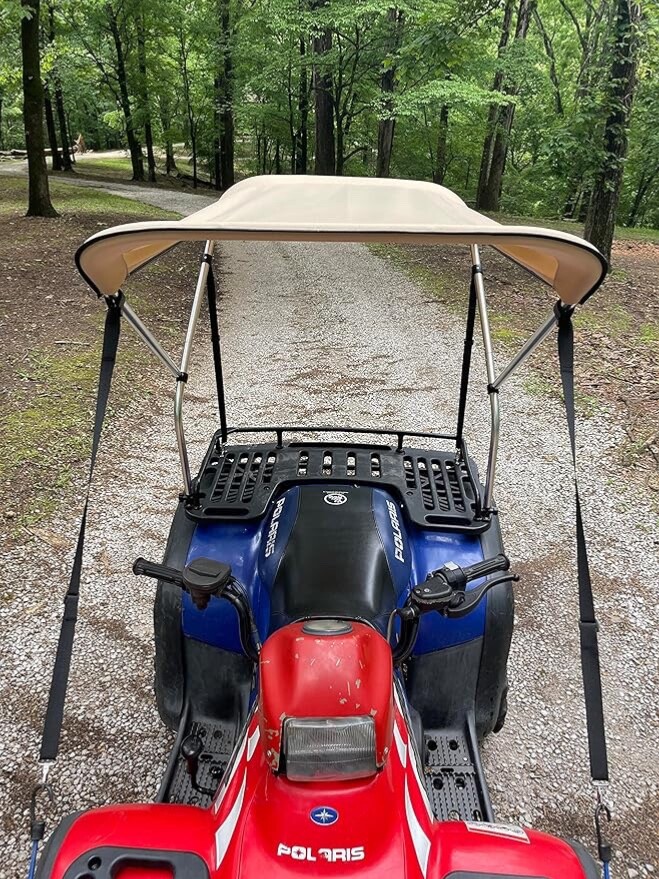CRO ATV/Four Wheeler/Quad Sun Shade/Canopy/Umbrella Maximum Sun/Rain ...