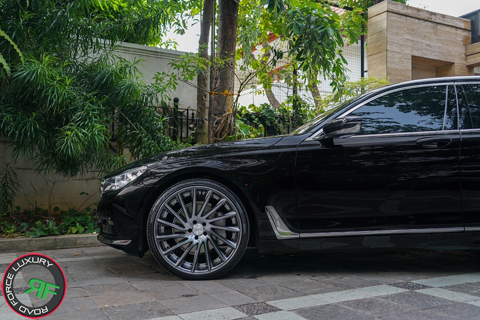 22" Road Force RF 16 Gun Metal Machine wheels for BMW 7 Series G11 G70 ...
