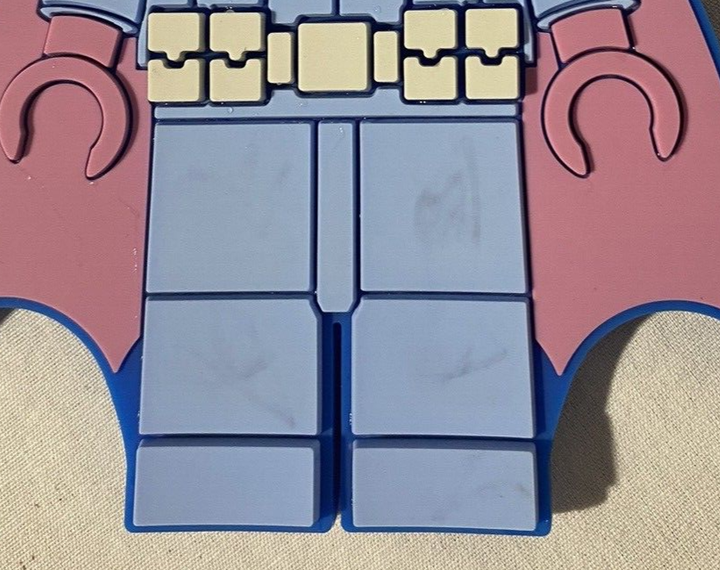 LEGO Batman Movie Bunny Batman Luggage/Bookbag ID Tag 2017 | eBay