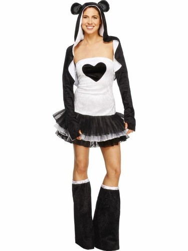 Femmes Fever Panda Costume Déguisement Robe Tutu Mignon Robe Sexy Fête ...