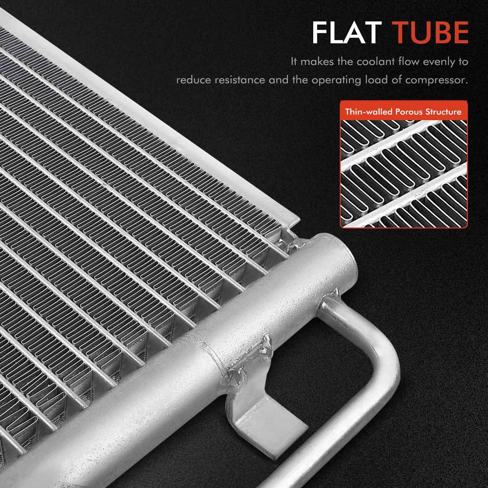 Aluminum AC Condenser w/ Receiver Drier for Mazda 3 2019-2021 CX-30 ...