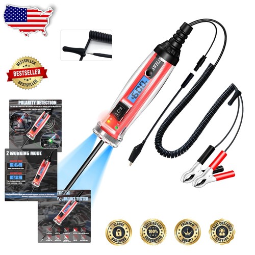 High Precision Automotive Circuit Tester with Illuminated Display ...