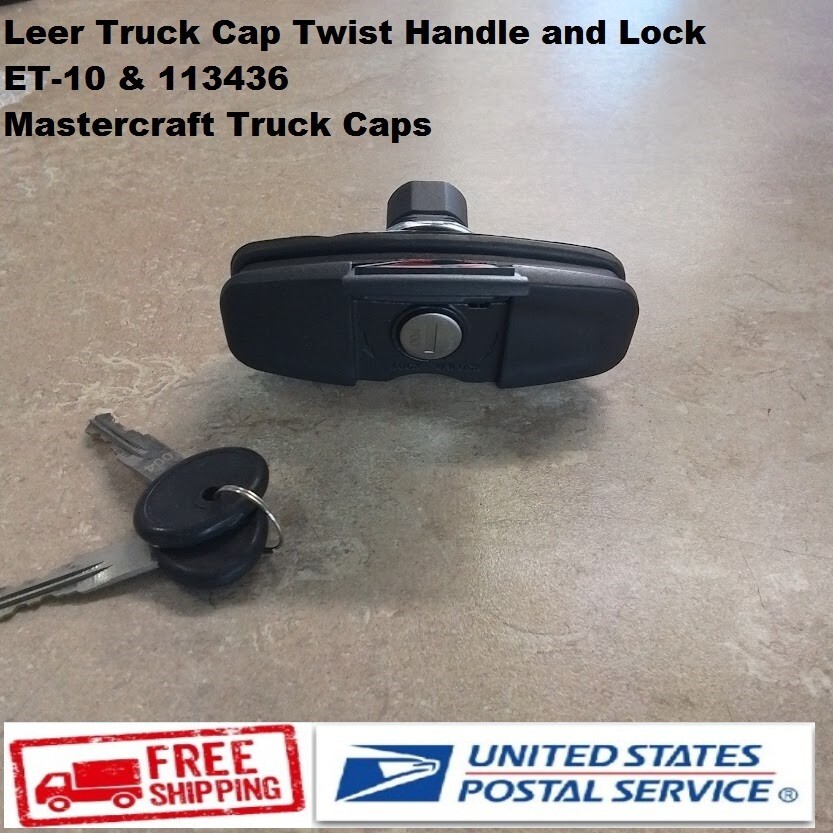 Leer ET-10 & 113436 OEM LEER TRUCK CAP Truck Cap Twist Handle and Lock ...