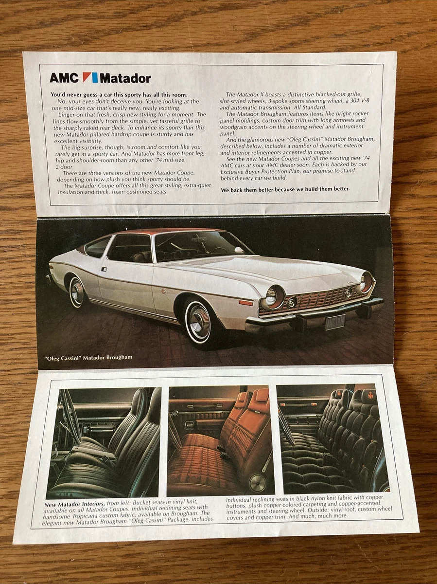 1972 Amc Matador Car Seats