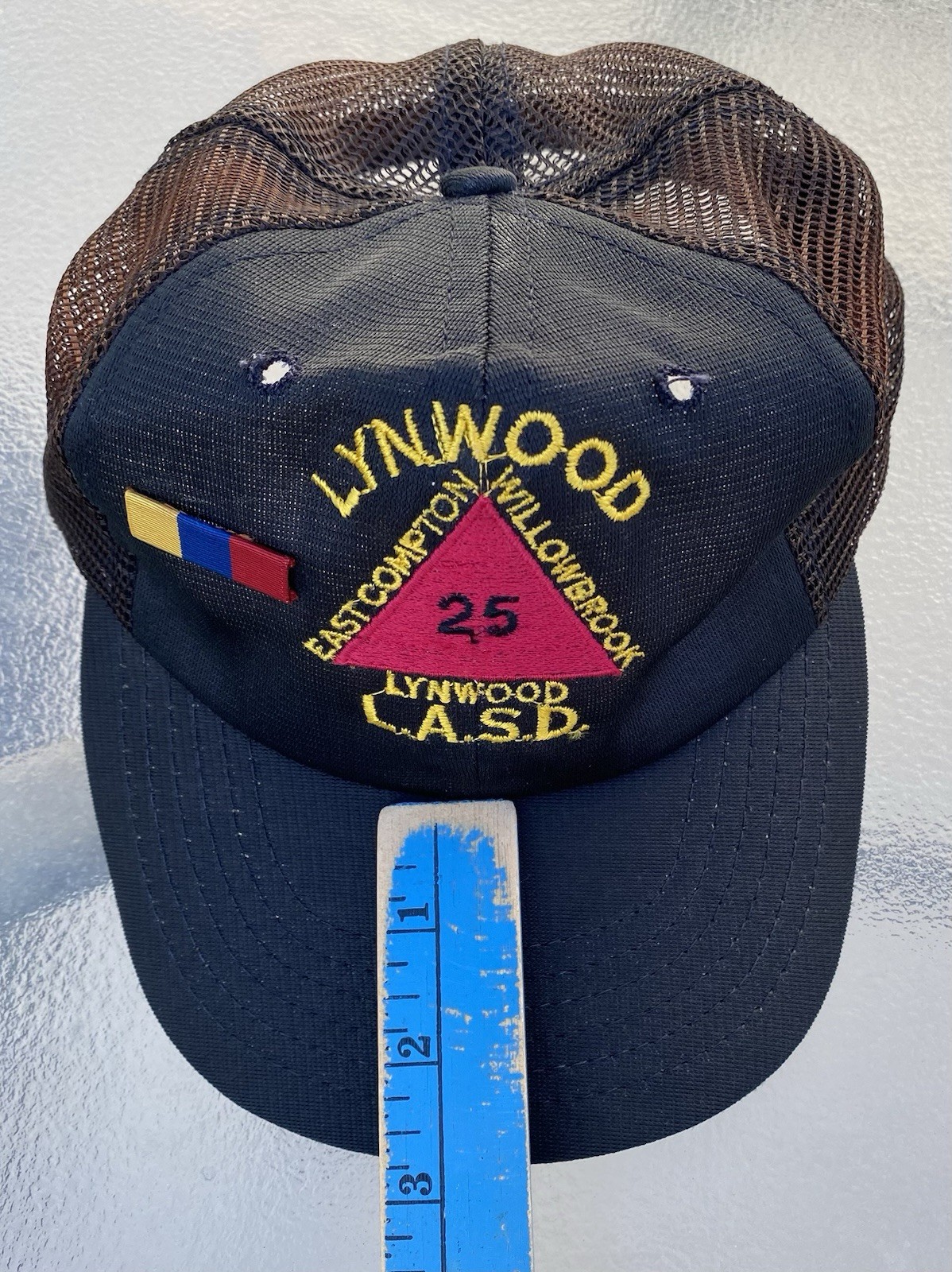 Vintage LASD Lynwood Eaat Compton Willowbrook 25 Snaoback Hat USA Made ...