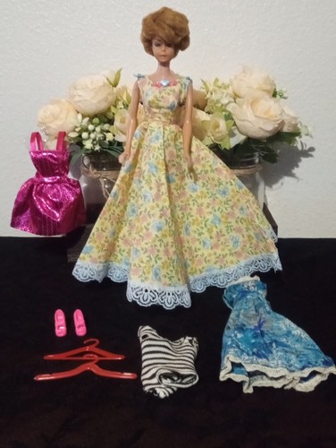 Vintage 1960s Midge Barbie Doll with extra Clothes & Accessories | eBay