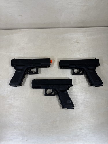 LOT OF 3 Glock 19 CO2 .177 Caliber BB Air Gun Pistol Glock Model GUW019 ...
