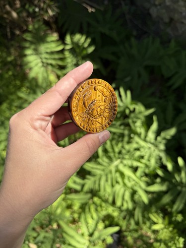 Tiger’s Eye Cancer Zodiac Carving | Crystals, Astrology, Talisman | eBay