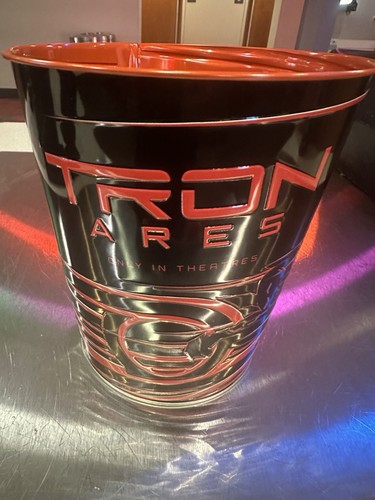 Tron Ares Popcorn Tin Bucket - AMC Exclusive Limited | eBay