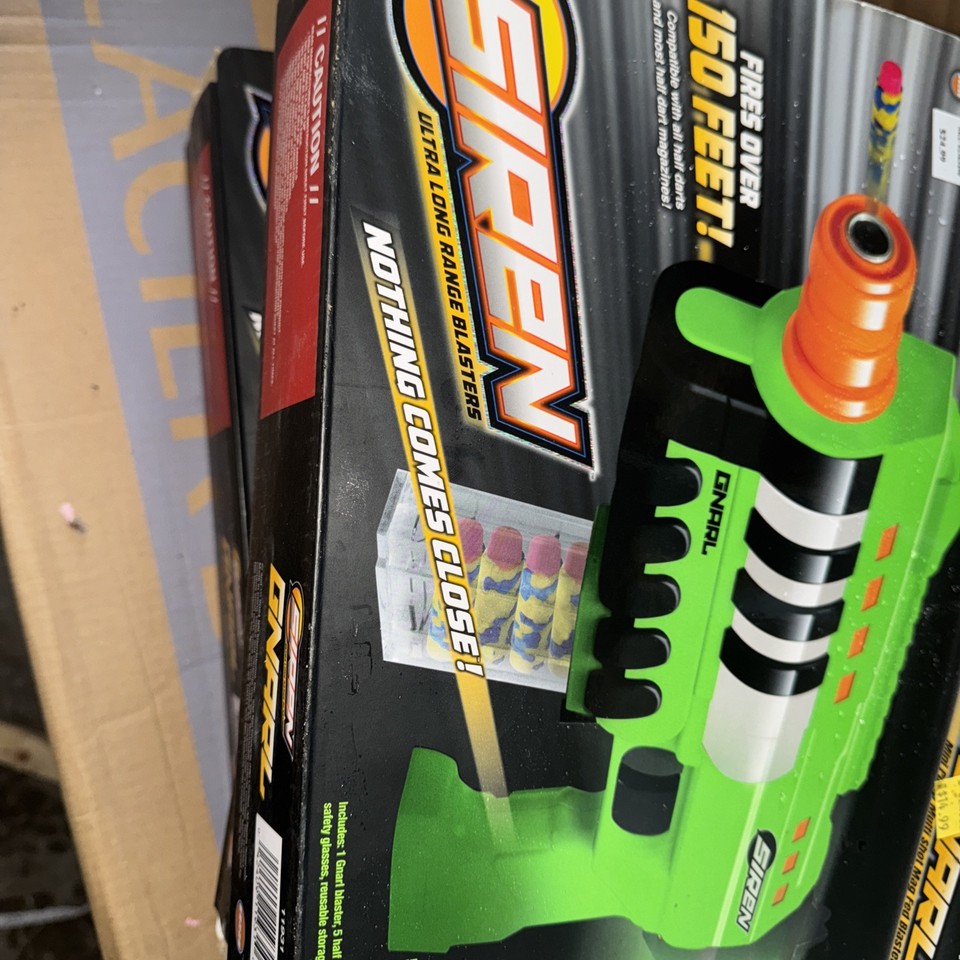 Siren Ultra Long Range Blasters Multi Shot Blaster Dart Toy Gun | eBay