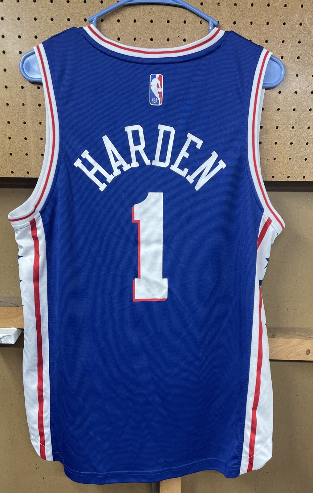 James Harden #1 Philadelphia 76ers NBA Fanatics Jersey | eBay