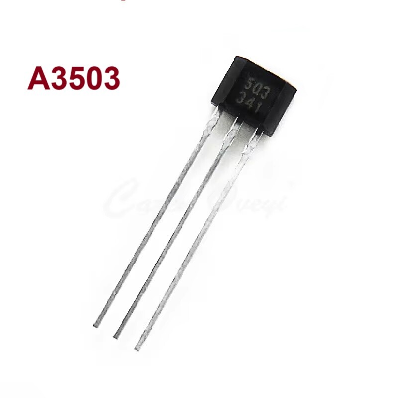 Hall Sensor: A3144/ 41F/ 49E/ AH3503 Hall Effect Sensor TO-92 5 Stück ...