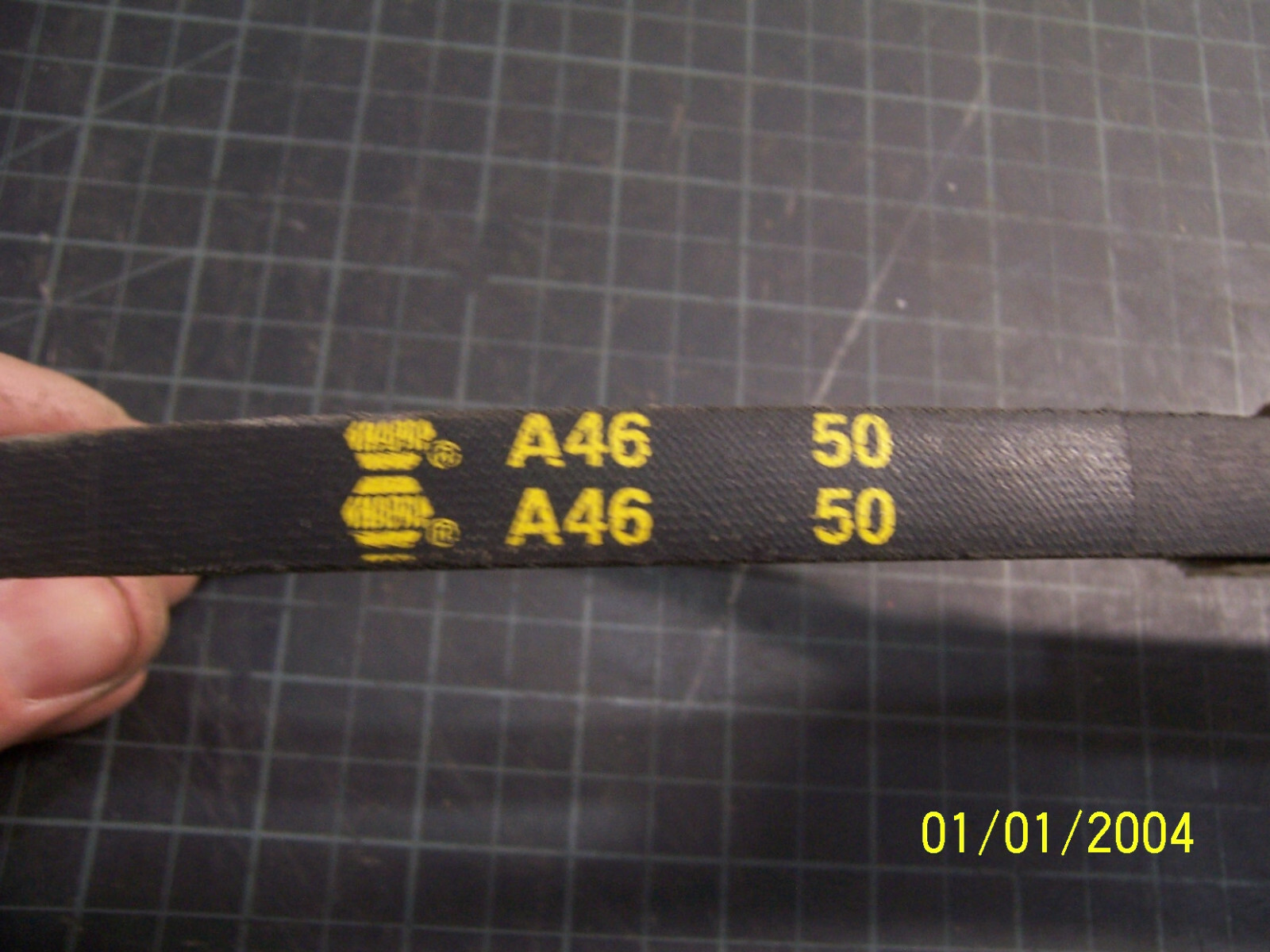 NAPA / GATES A46 V BELT, 1/2" X 48", 13mm X 1230mm, N.O.S. | eBay