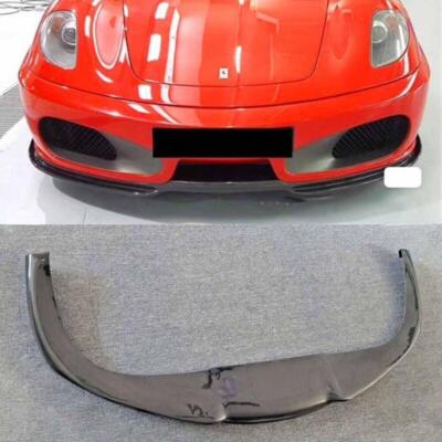 Carbon Fiber Front Bumper Lip Splitter Diffuser Fits For Ferrari F430 ...