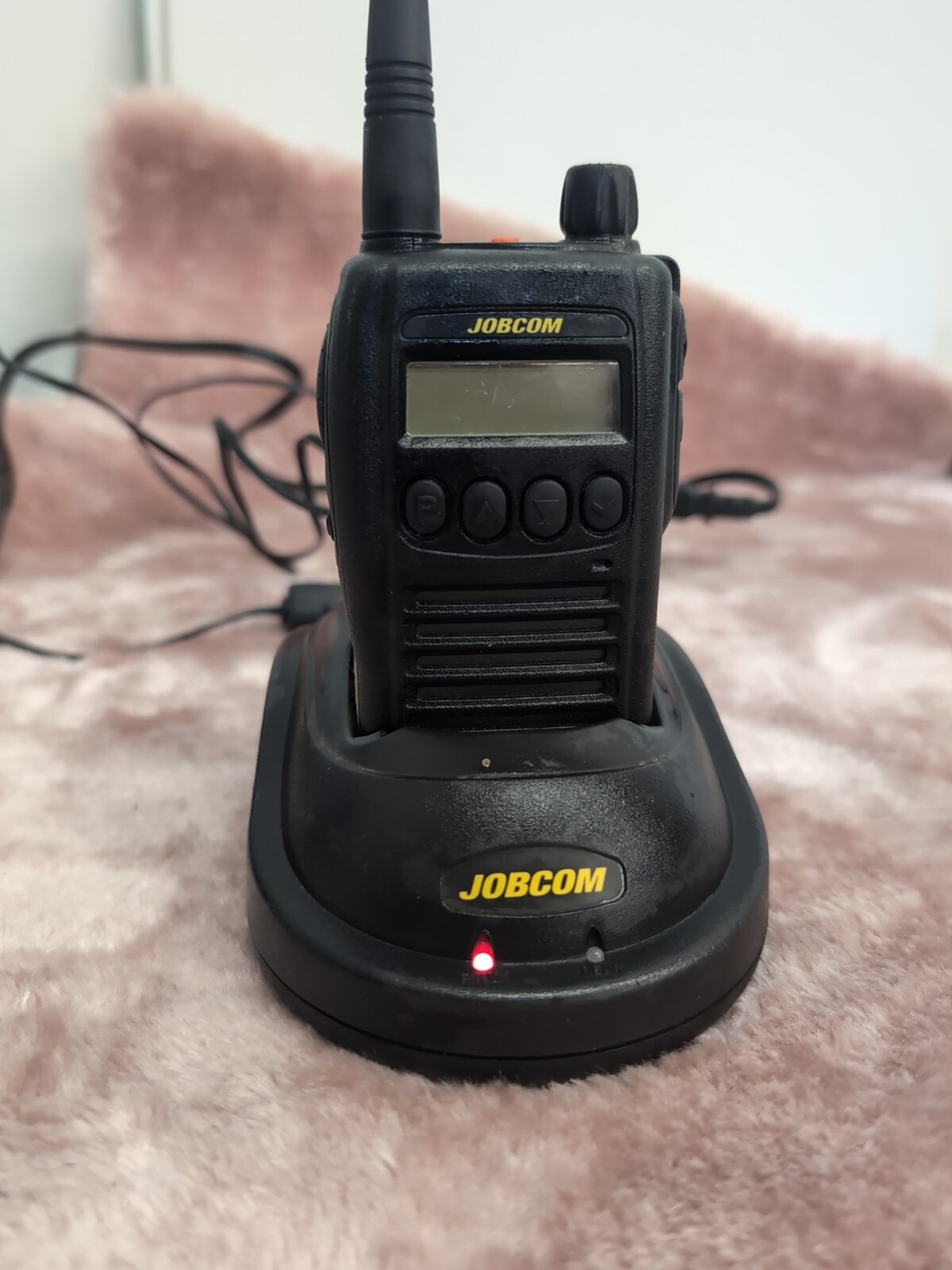 JOBCOM JU-410 Two Way Radio W/ Charge Base Dock BC-JX | eBay