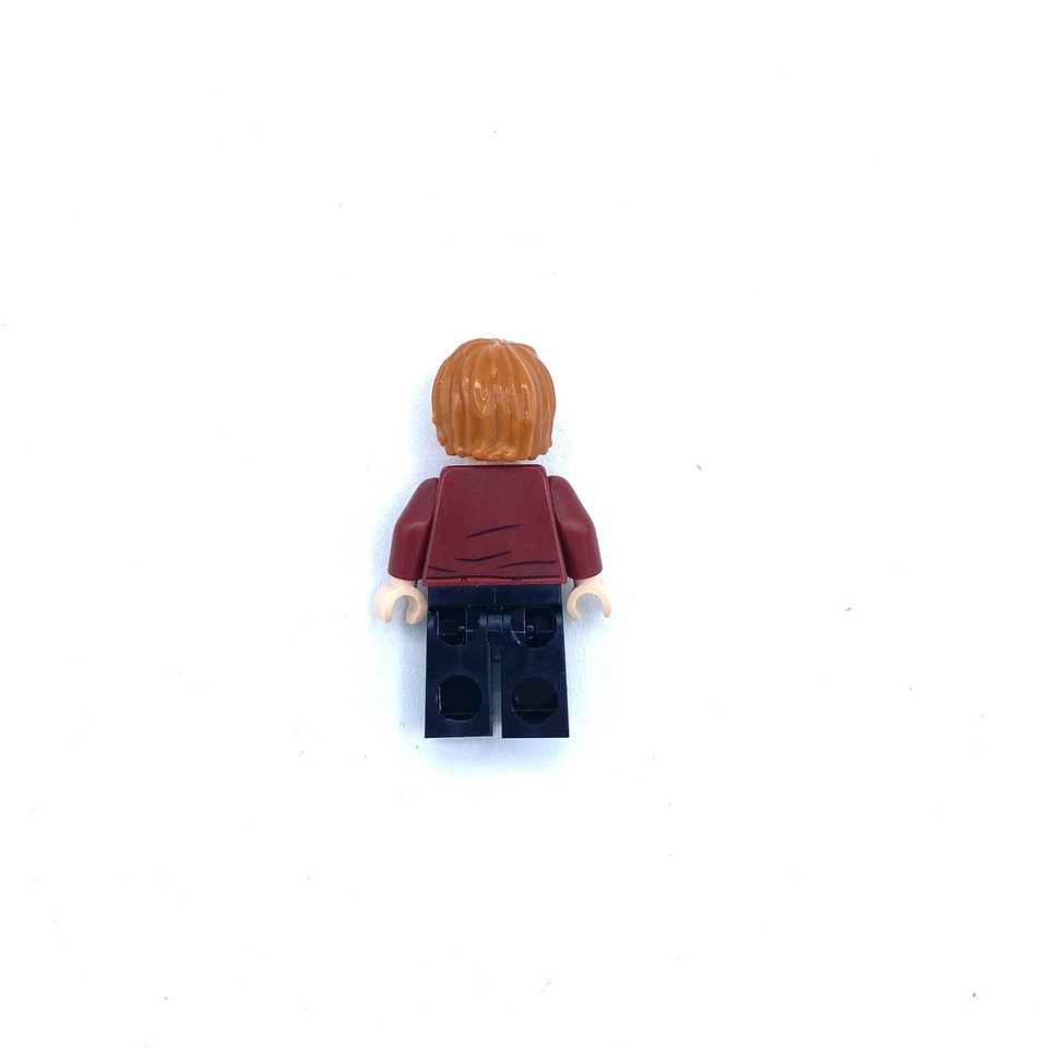 LEGO Ron Weasley Minifigure Harry Potter Dark Red Sweater Black Legs ...