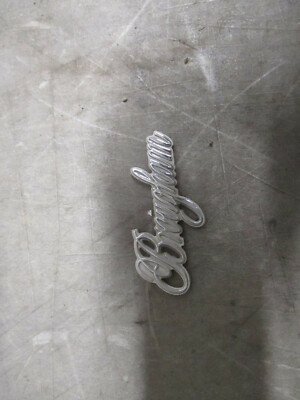 BROUGHAM EMBLEM # CADILLAC BROUGHAM 4DR 90 91 92 | eBay