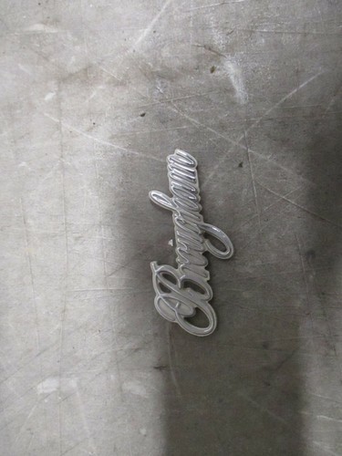 BROUGHAM EMBLEM # CADILLAC BROUGHAM 4DR 90 91 92 | eBay