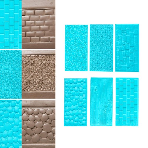 6 Pieces Cake Lace Embossing Silicone Cake Border Embosser Flower | eBay