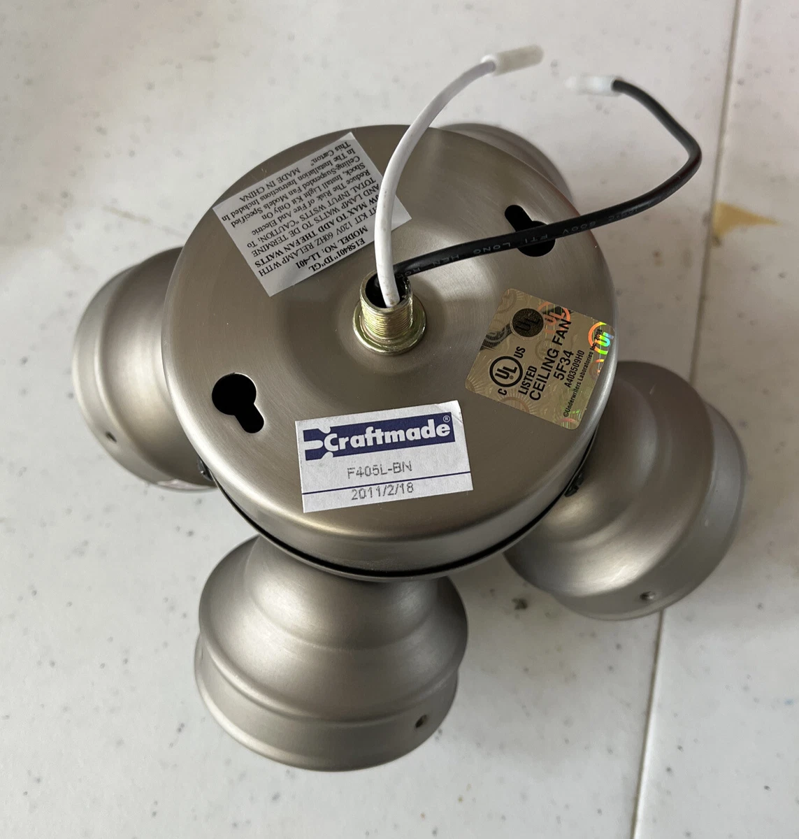 Craftmade Ceiling Fans Installation Instructions | Shelly Lighting