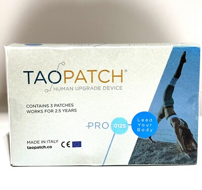 TAO Patch Pro - Human Upgrade Device - 3 Patches - Works For 2.5 Years ...