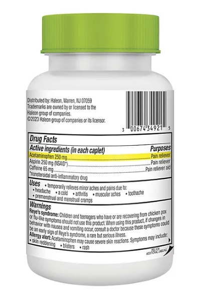 Excedrin Extra Strength Pain Reliever Caplets 300 ct. | eBay