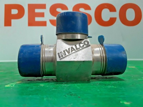 🟠INVALCO FMC 1" TURBINE FLOW METER P519467 PESSCO IS OFFERING 1 C010322 ...