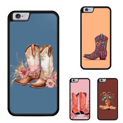 For Samsung A15 A16 S23 S24 S25 Ultra FE flower cowgirl boots Florals ...
