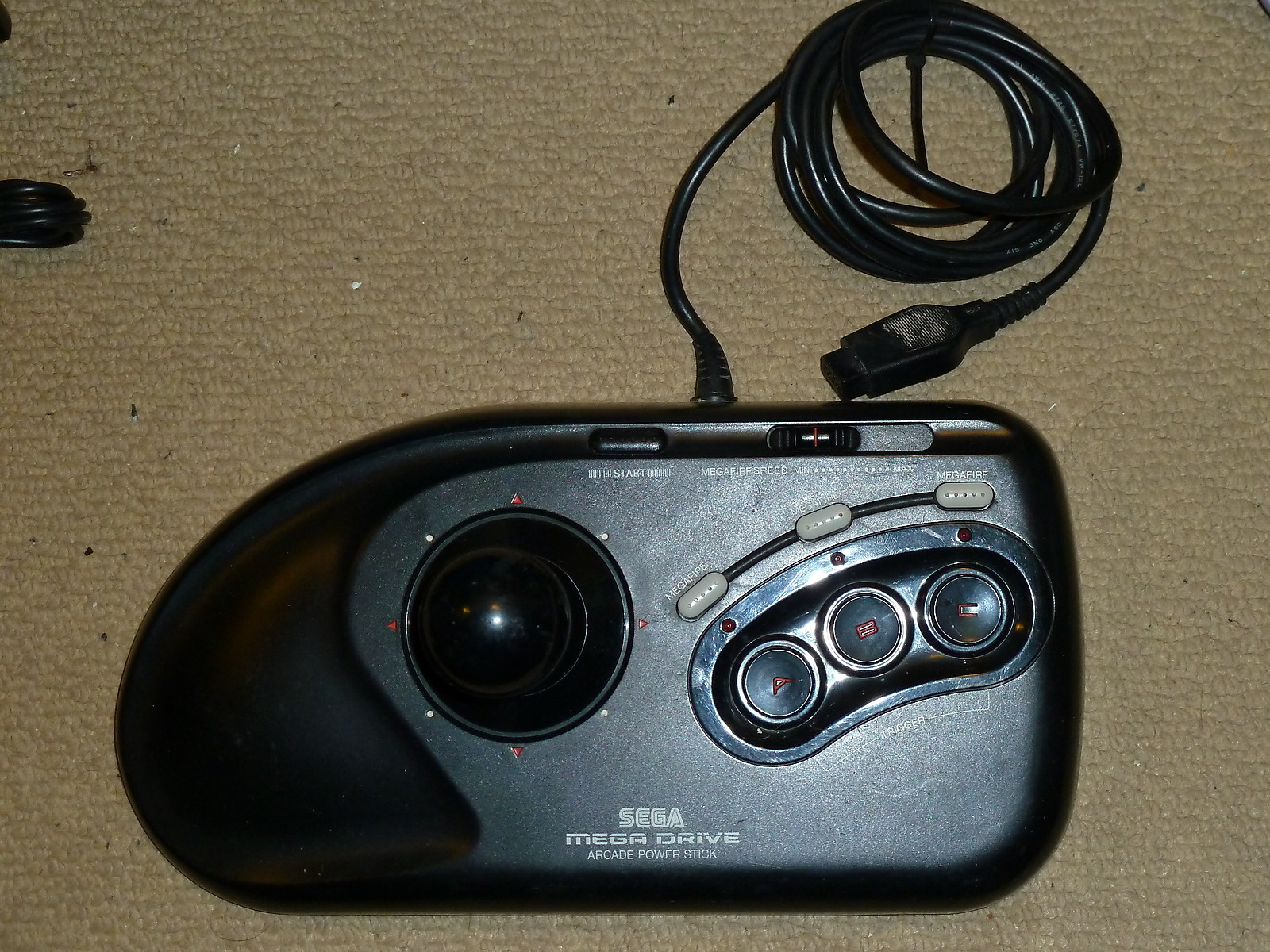 SEGA MEGADRIVE OFFICIAL ARCADE POWER STICK Mega Drive Controller ...