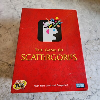 Scattergories 2003 Board Game by Hasbro Milton Bradley | eBay