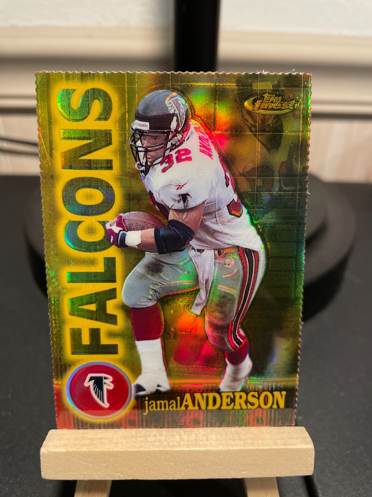 2000 Finest Gold/Refractors #66 Jamal Anderson /300 Gold Refractor | eBay