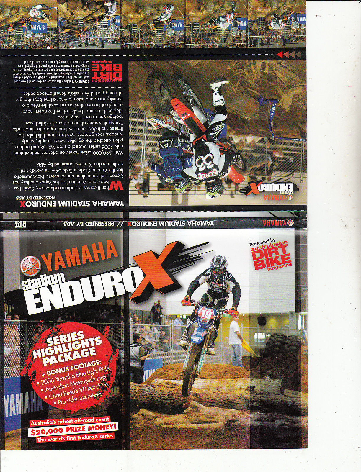 Australian Dirt Bike Magazine-Yamaha Stadium Enduro X-2006-Motor Bike ...