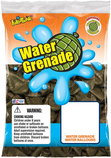 Pioneer Balloon Water Grenade Latex Balloons 36c Multicolor for sale ...
