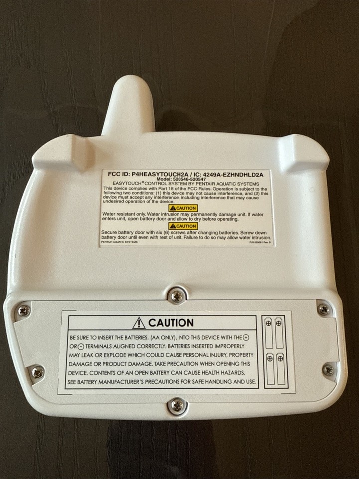 Pentair Easytouch Control System Wireless Panel NEW | eBay