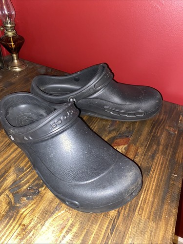 Crocs Classic Black Slip On Clogs with Strap Men's Size 15 | eBay