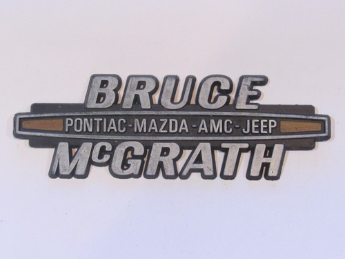 VTG Bruce McGrath Pontiac AMC Cedar Rapids Iowa Plastic Dealership ...