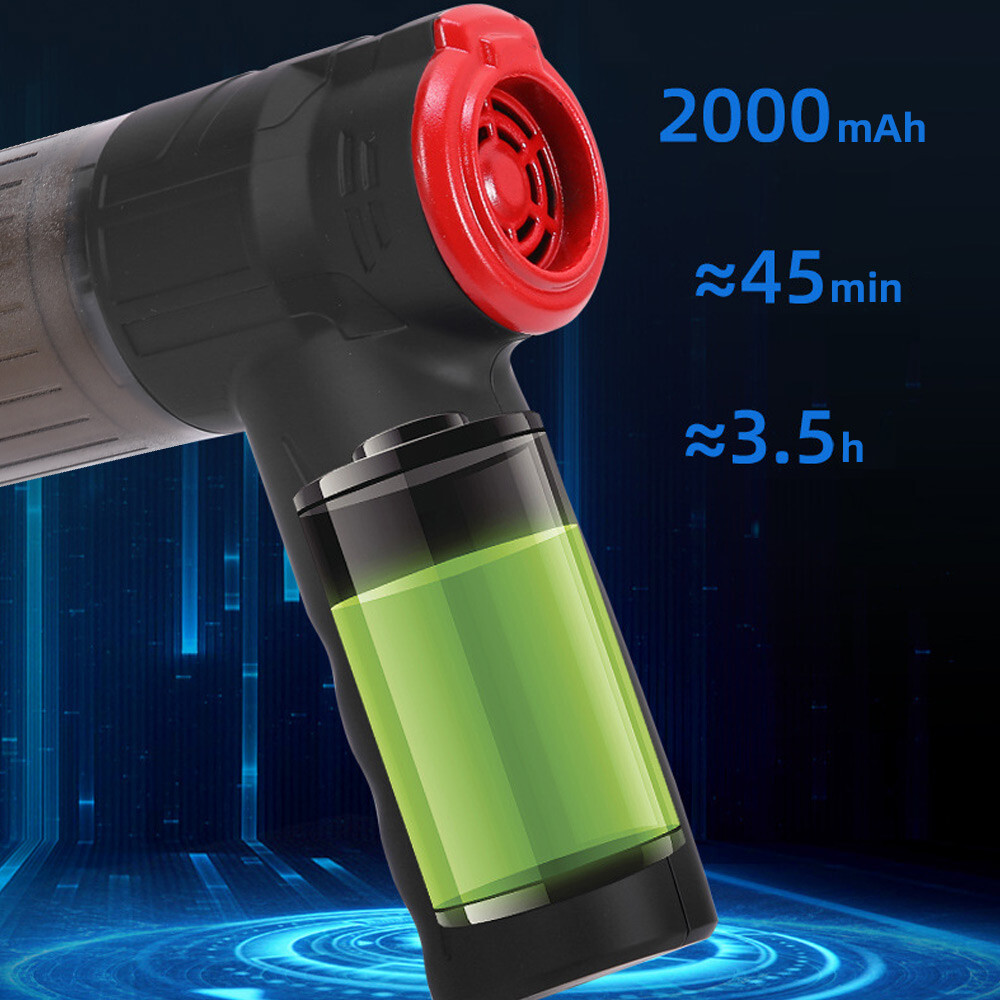 42000RPM Handheld Cordless Vacuum Cleaner Home & Car Dust Blower Mini ...