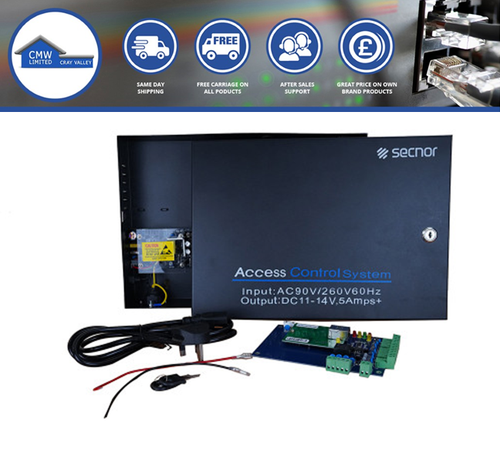 Door Access Control System Panel Metal Cabinet Security ACU Paxton ...