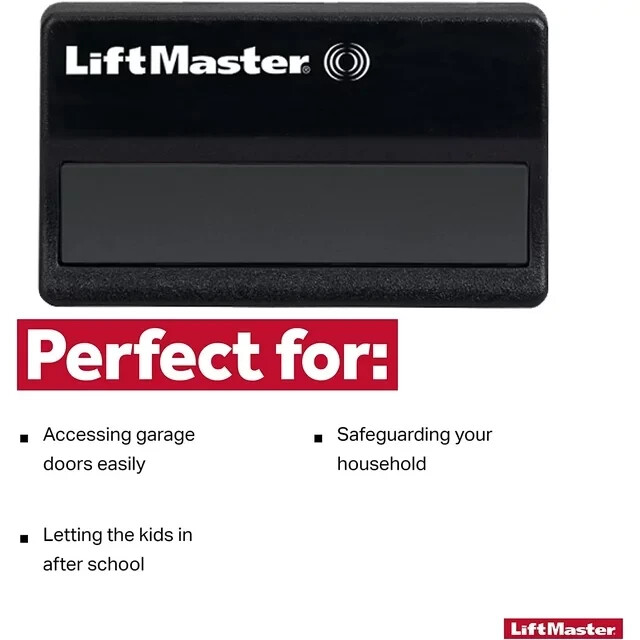 LiftMaster 371LM Garage Door Opener Remote - Black 638827131357 | eBay