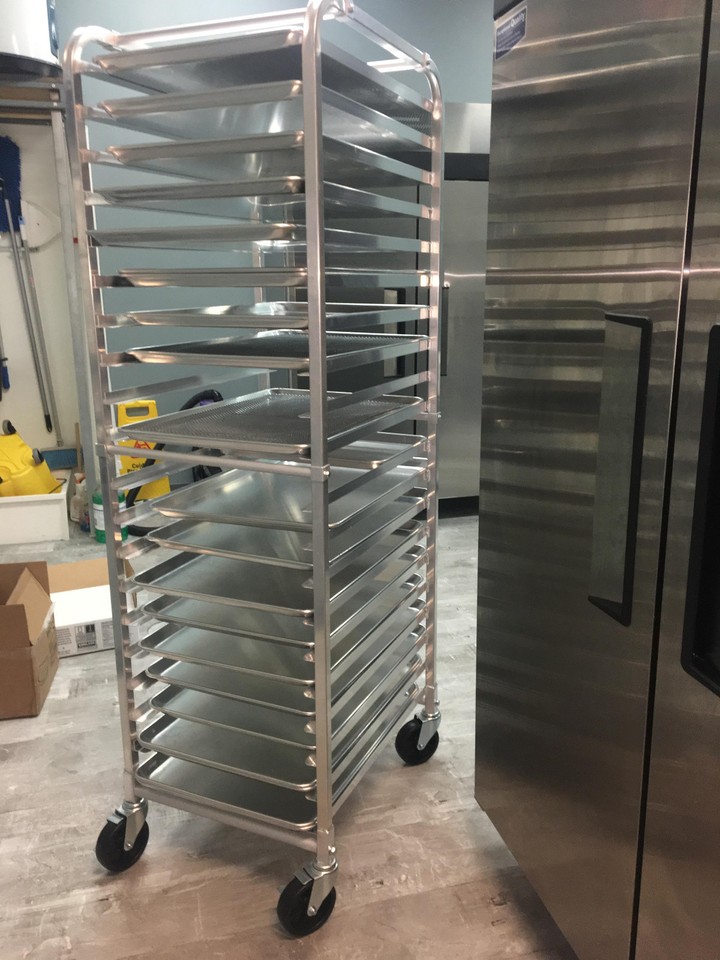 20 Pan End Load Bun Commercial Dough Baking Full Sheet Pizza Bakers ...