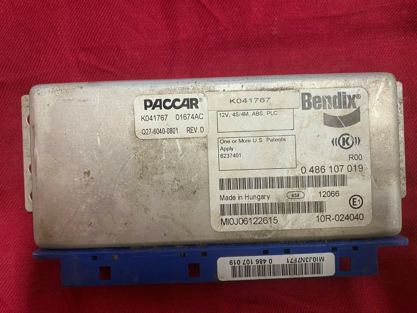 Bendix 0 486 107 019 ABS Module, brake, K041767 | eBay