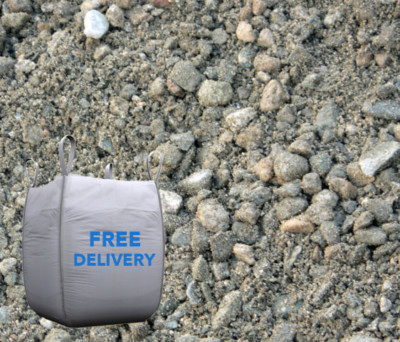 Ballast Bulk Bag 20mm - Sand and Stone Mix - FAST DELIVERY | eBay