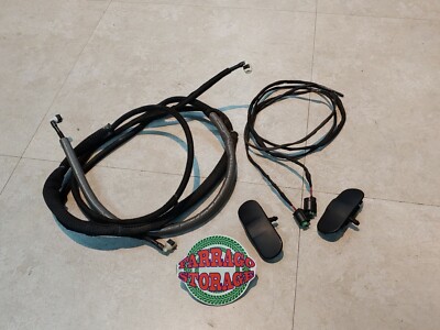 08-15 Audi R8 Genuine Windshield Washer Heated Nozzle Hose Harness Plug ...