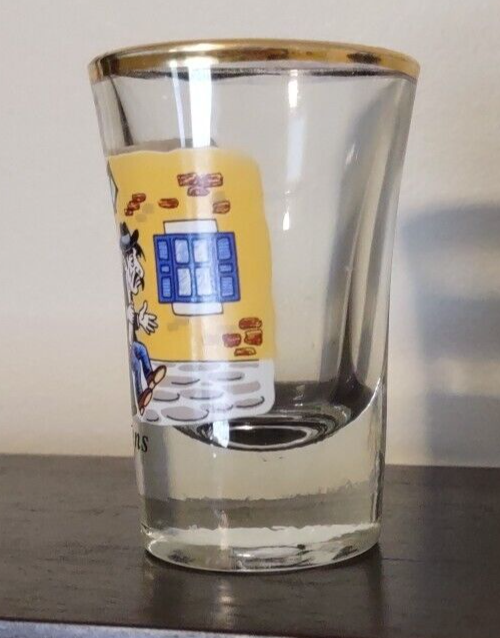 Athens Greece Souvenir Gold Rimmed Cartoon Shot Glass | eBay