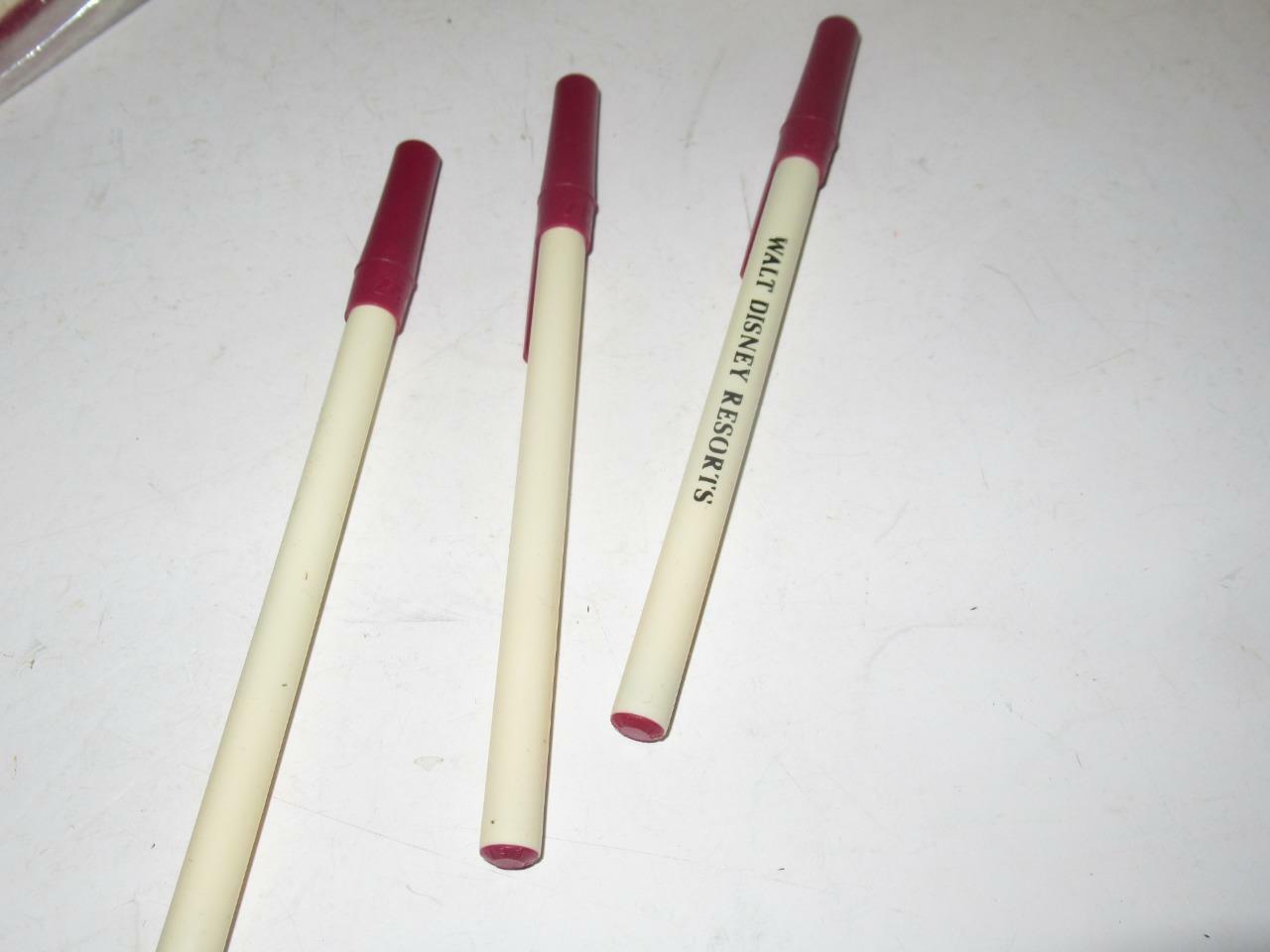 OLDER DISNEY-WORLD PENS- STILL NEW- SET OF 3 - H29 | eBay