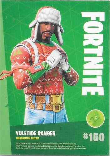Carte - Fortnite - Common - Yuletide Ranger - N°150 - 2019 | eBay