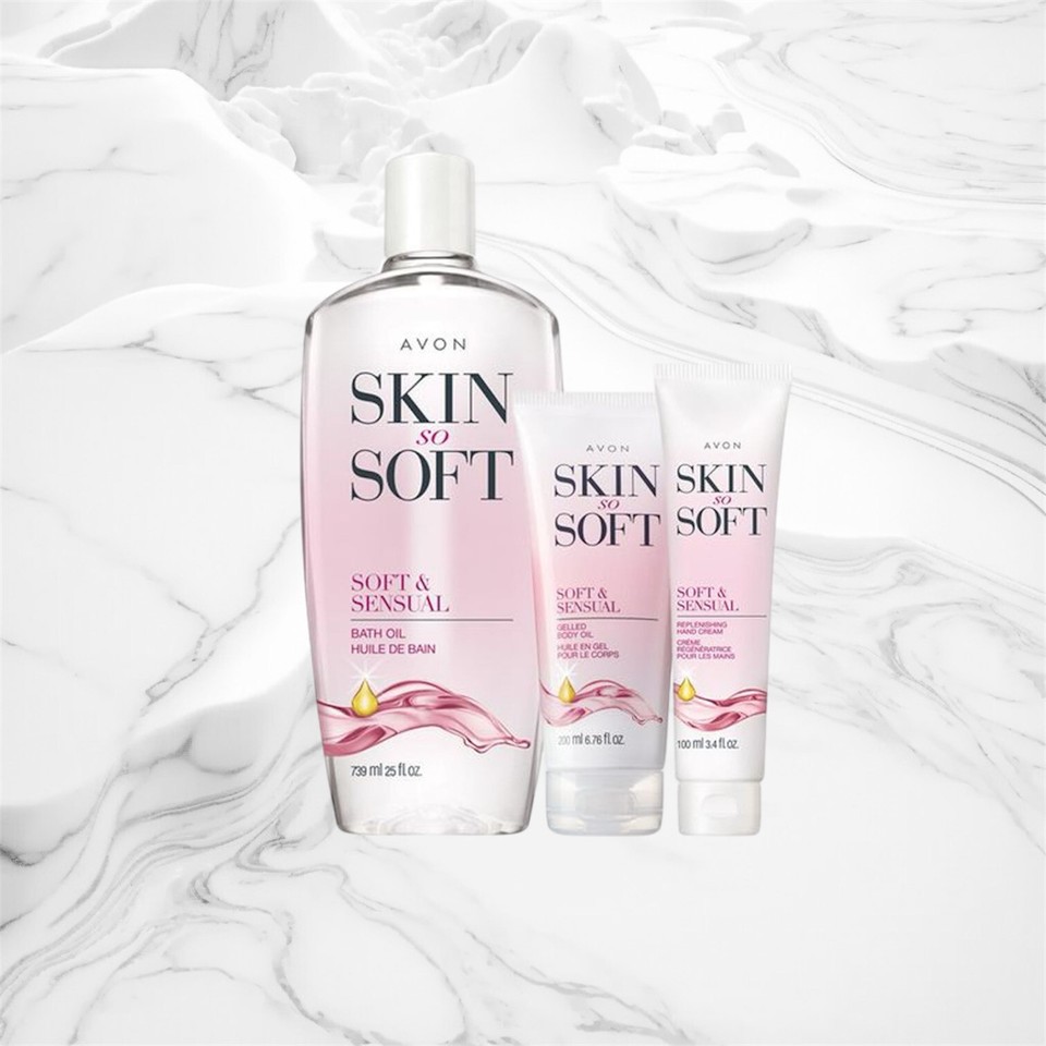 Avon Skin So Soft - Soft & Sensual Moisturizing Trio Set | eBay