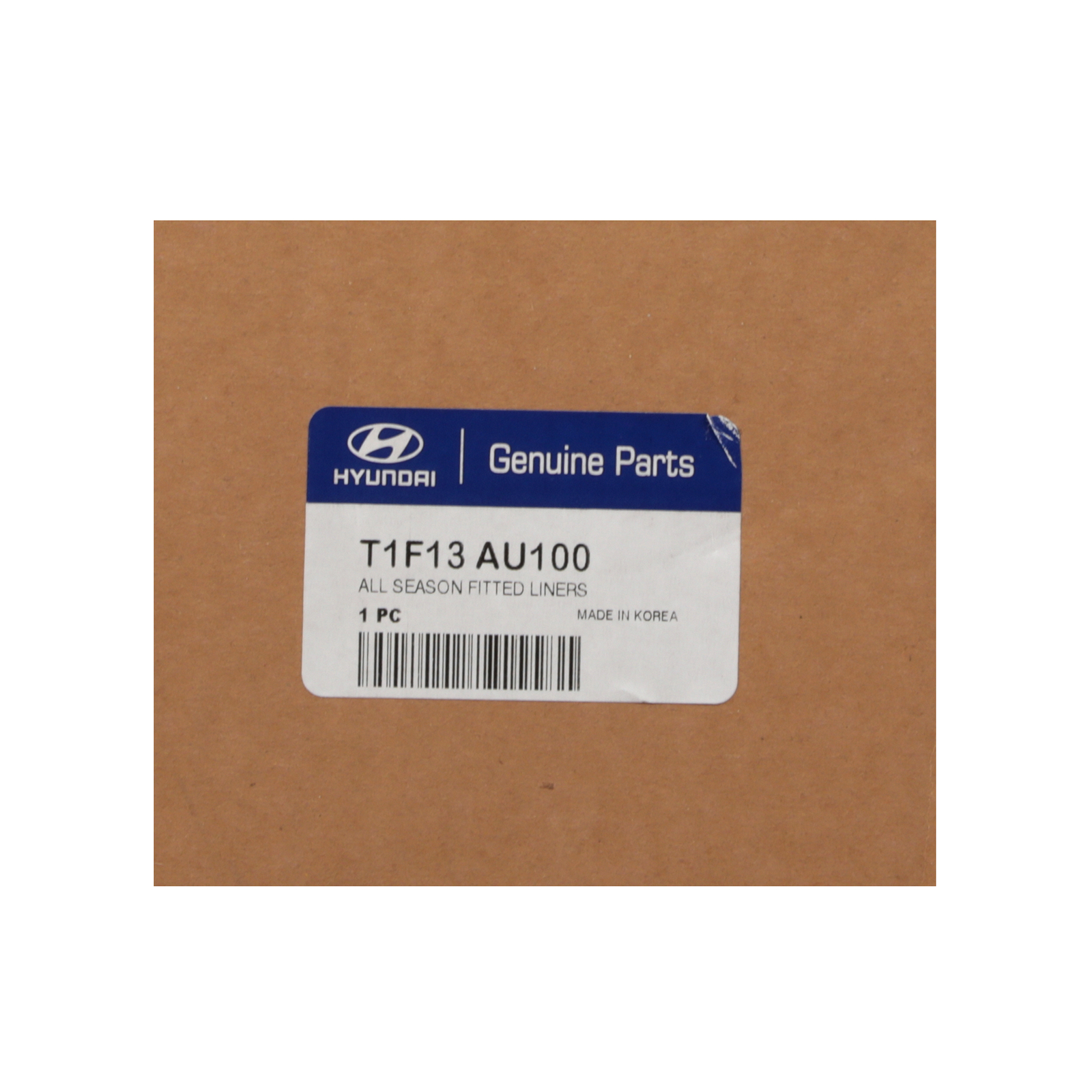 Genuine Hyundai Floor Liners All Season Fitted T1F13-AU100 for sale ...