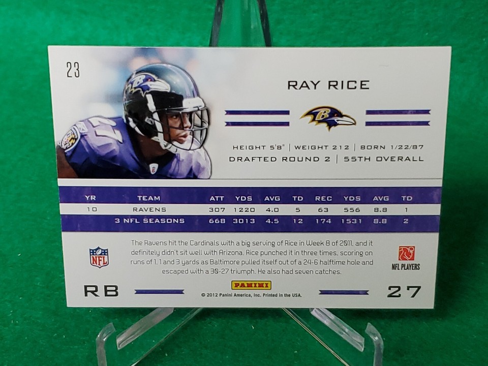 2011 Panini Totally Certified Football #23 Ray Rice Baltimore Ravens | eBay